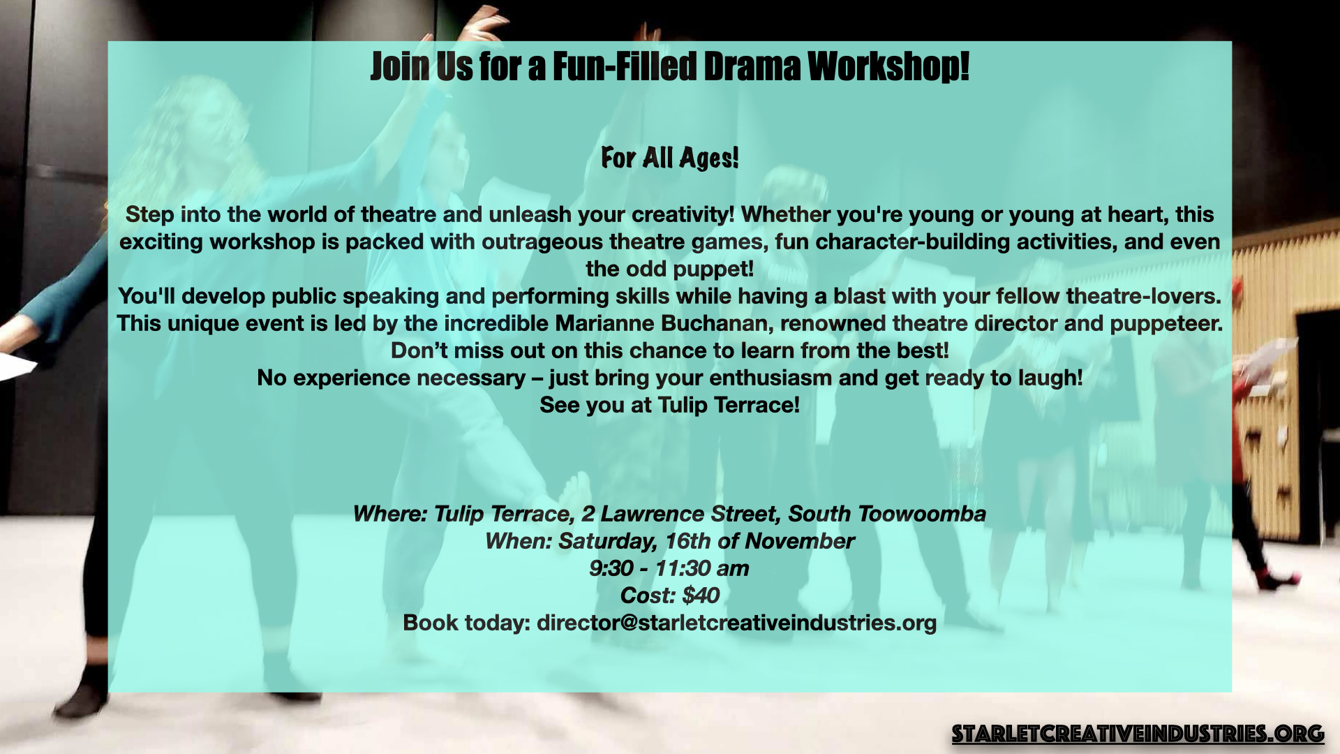 Drama Workshops – Starlet Creative Industries
